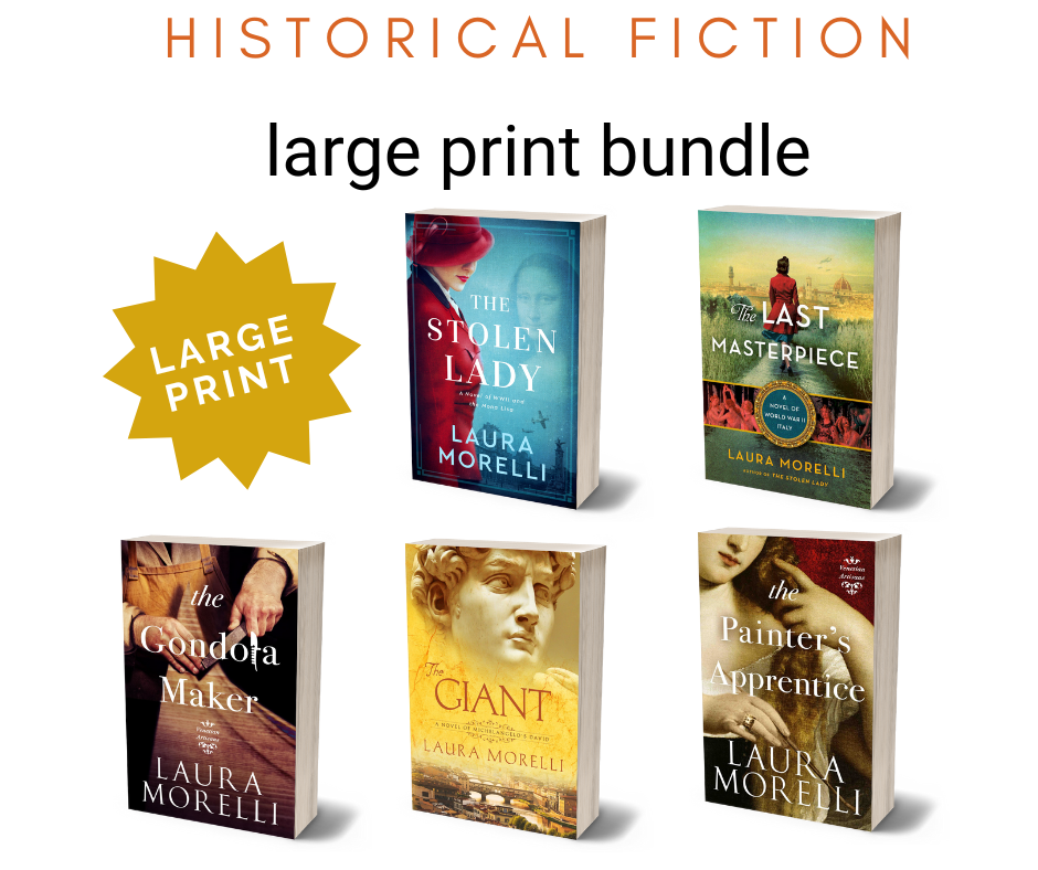 Historical Fiction Large Print Bundle – Laura Morelli